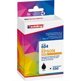 Edding Druckerpatrone ersetzt Epson 202XL black | Gr.: onesize