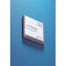Durable T&uuml;rschild BxH 149x105,5mm graphit/silber | Gr.: onesize