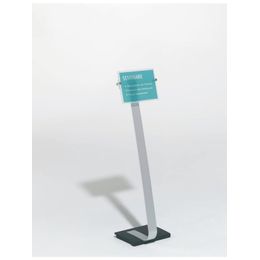 Durable Pr&auml;sentationsst&auml;nder Crystal Sign stand A4 360x80x1180mm | Gr.: onesize