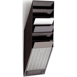Durable Prospektspender Flexiboxx 6 A4 6 F&auml;cher schwarz | Gr.: onesize