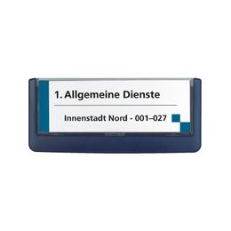 Durable T&uuml;rschild BxH 149x52,5mm dunkelblau | Gr.: onesize