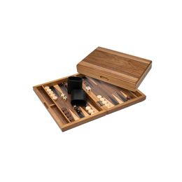 Philos 1114 - Backgammon Makra, klein, Holz - Ab 6 Jahren | Gr.: onesize