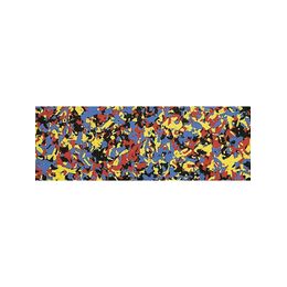 Buntpapierfabrik Ludwig B&auml;hr Moosgummi 2mm 20x30cm Packung mit 10 Bogen bunte Flecken | Gr.: onesize