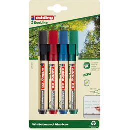 Whiteboardmarker Edding 28 EcoLine nachf&uuml;llbar 1,5-3mm sortiert | Gr.: onesize