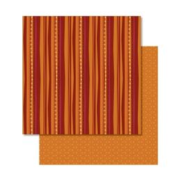 Buntpapierfabrik Ludwig B&auml;hr Scrapbook Paper Winterzauber orange/rot 12x12 Zoll Packung mit 25 ... | Gr.: onesize