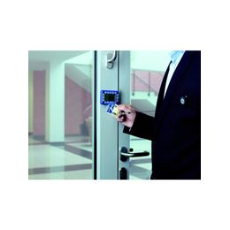 Durable Namensschild f&uuml;r Betriebsausweise BxH 85x54mm transparent Packung mit ... | Gr.: onesize