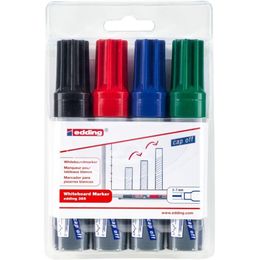 Edding Whiteboardmarker 365 2-7mm schwarz, rot, blau, gr&uuml;n Packung mit 4 St... | Gr.: onesize