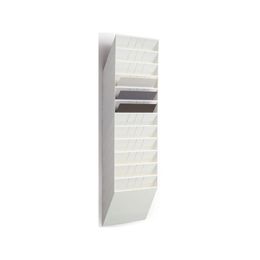 Durable Prospektspender Flexiboxx 12 A4 quer 12 F&auml;cher wei&szlig; | Gr.: onesize