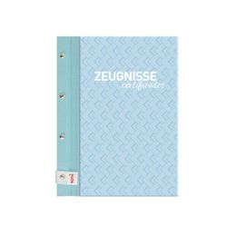 Roth Zeugnismappe Pattern mit Buchschrauben - Swimming Pool in Hellblau | Gr.: onesize