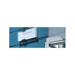 Durable T&uuml;rschild Info Sign 149x52,5mm silber | Gr.: onesize