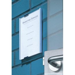 Durable T&uuml;rschild Info Sign 149x210,5mm silber | Gr.: onesize