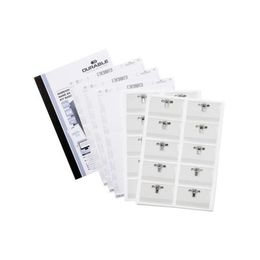 Durable Namensschilder Set 54x90mm Kombiklemme | Gr.: onesize