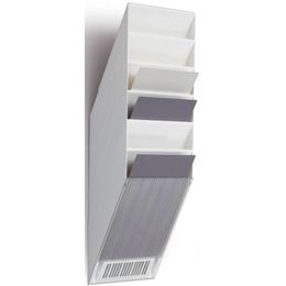 Durable Prospektspender Flexiboxx 6 A4 6 F&auml;cher wei&szlig; | Gr.: onesize