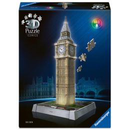 Ravensburger Verlag GmbH Spiel - 3D Puzzle Iconics: Big Ben - mit Licht | Gr.: onesize
