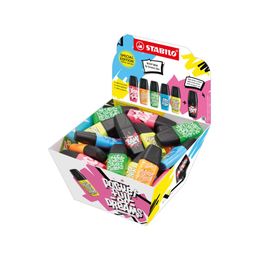 Stabilo Textmarker BOSS MINI by Snooze One Bonbonkorb 50 St&uuml;ck/6 Farben | Gr.: onesize