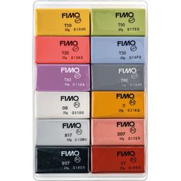 Staedtler Modelliermasse Fimo soft -Fashion Colours- sortiert 12x 25g | Gr.: onesize