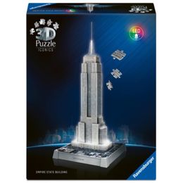 Ravensburger Verlag GmbH Spiel - 3D Puzzle Iconics: Empire State Building - mit Licht | Gr.: onesize