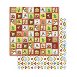Buntpapierfabrik Ludwig B&auml;hr Scrapbook Paper Premium Glitter 30,5x30,5cm Packung mit 25 Blatt ... | Gr.: onesize