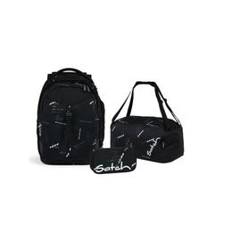 Satch Schulrucksack-Set MATCH Ninja Matrix 3-teilig in Schwarz | Gr.: onesize