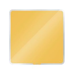 Leitz Glas-Board Cosy magnetisch Sicherheitsglas 450x450mm gelb | Gr.: onesize
