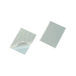 Durable Selbstklebetasche Pocketfix 93x62mm transparent Packung mit 100 St&uuml;ck | Gr.: onesize
