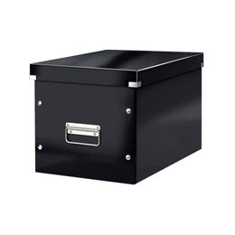 Leitz Archivbox Click & Store Cube L Hartpappe schwarz | Gr.: onesize