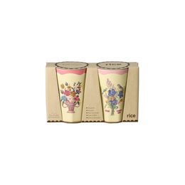 Rice Melamin Hohe Becher Nathalie L&eacute;t&eacute; 2er Pack in pink | Gr.: onesize