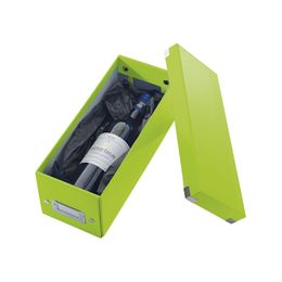 Leitz Ablagebox Click & Store Wow CD Graukarton gr&uuml;n | Gr.: onesize