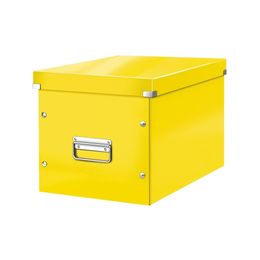 Leitz Archivbox Click & Store Wow Cube L Hartpappe gelb | Gr.: onesize