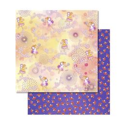 Buntpapierfabrik Ludwig B&auml;hr Scrapbook Paper Premium Glitter 30,5x30,5cm Packung mit 25 Blatt ... | Gr.: onesize
