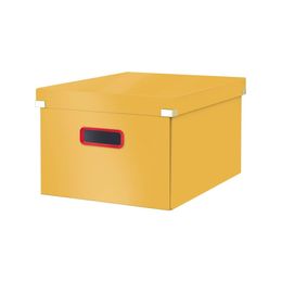 Leitz Aufbewahrungsbox Click & Store Cosy mittel Karton gelb | Gr.: onesize
