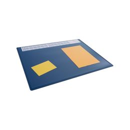 Durable Schreibunterlage PP 65x50cm dunkelblau | Gr.: onesize