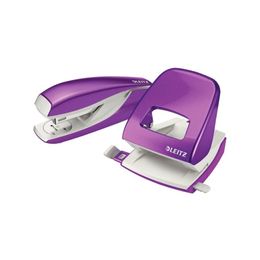 Leitz Locher NeXXt 5008 und Heftger&auml;t NeXXt 5502 im Set violett | Gr.: onesize