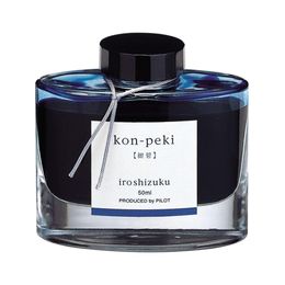 Pi.lot PILOT Tintenglas Iroshizuku 50ml (kon-peki) Deep Cerulean Blue | Gr.: onesize