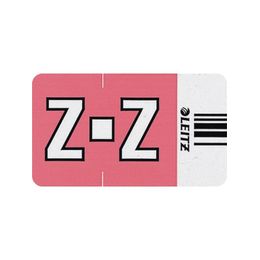 Leitz Orgacolor Buchstabensignal Z Packung mit 250 St&uuml;ck rosa | Gr.: onesize