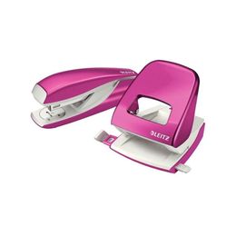 Leitz Locher NeXXt 5008 und Heftger&auml;t NeXXt 5502 im Set pink metallic | Gr.: onesize