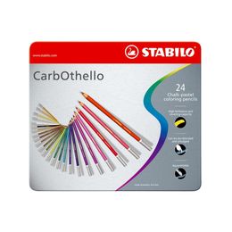 Stabilo Pastellkreidestift CarbOthello Metalletui mit 24 Stiften | Gr.: onesize