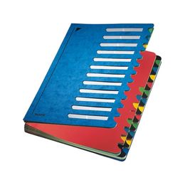 Leitz Ordnungsmappe Deskorganizer Color A4 24 F&auml;cher blau | Gr.: onesize
