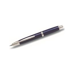 Pi.lot PILOT F&uuml;llfederhalter Capless Rhodium M blau | Gr.: onesize