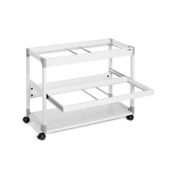 Durable H&auml;ngemappenwagen System File Trolley 200 Multi Duo f&uuml;r 200 Mappen grau | Gr.: onesize