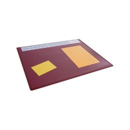 Durable Schreibunterlage PP 65x50cm rot | Gr.: onesize