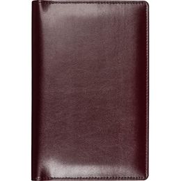 Brunnen Visitenkartenmappe Soft 12,5x20cm bordeaux | Gr.: onesize
