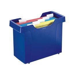 Leitz H&auml;ngemappenbox Mini-Aktei Plus A4 blau | Gr.: onesize