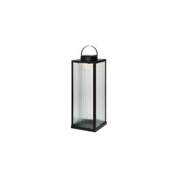 4Living LED-Sturmlampe in schwarz | Gr.: onesize