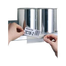 Durable Beschriftungsschiene Scanfix selbstklebend 200x40mm transparent | Gr.: onesize