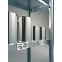Durable Beschriftungsschiene Scanfix selbstklebend 200x20mm transparent | Gr.: onesize