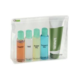 Leitz Reise-Zip-Beutel M mit Boden transparent Packung mit 2 St&uuml;ck | Gr.: onesize