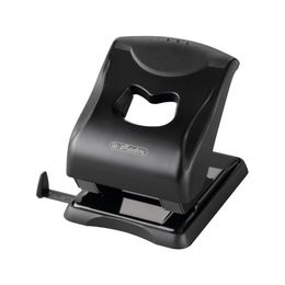 Herlitz Aktenlocher 4mm Metall/Kunststoff schwarz | Gr.: onesize