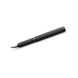 Faber-Castell F&uuml;ller Essentio Aluminium F Schwarz | Gr.: onesize