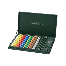 Faber-Castell K&uuml;nstlerfarbstift Polychromos Geschenketui Mixed Media Packung mit 20 ... | Gr.: onesize